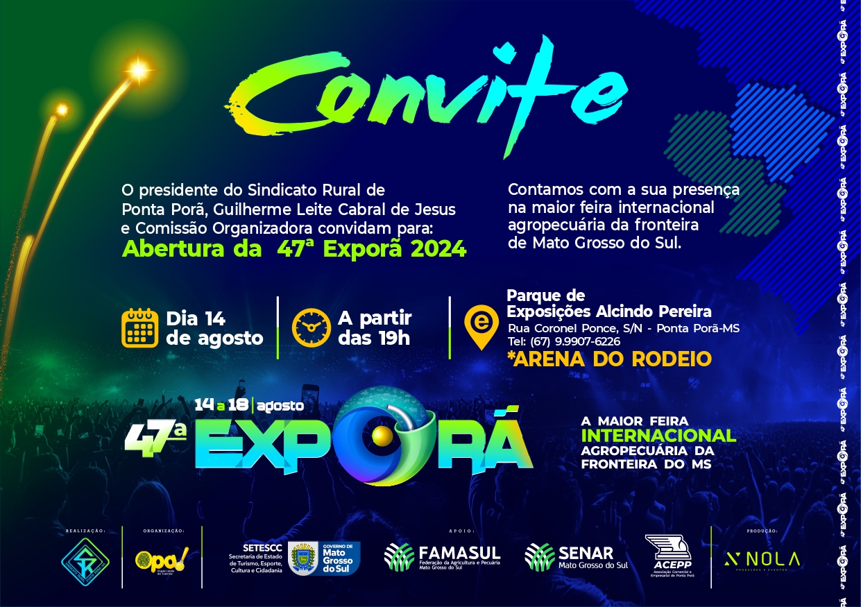 47ª Exporã começa quarta-feira e a novidade é a volta do rodeio - Ponta ...