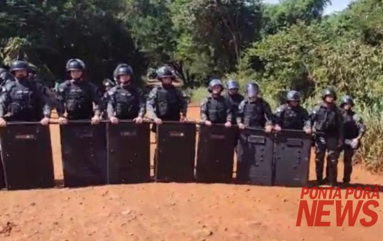 ASSISTA: Batalhão de Choque entra em confronto com indígenas - Ponta ...